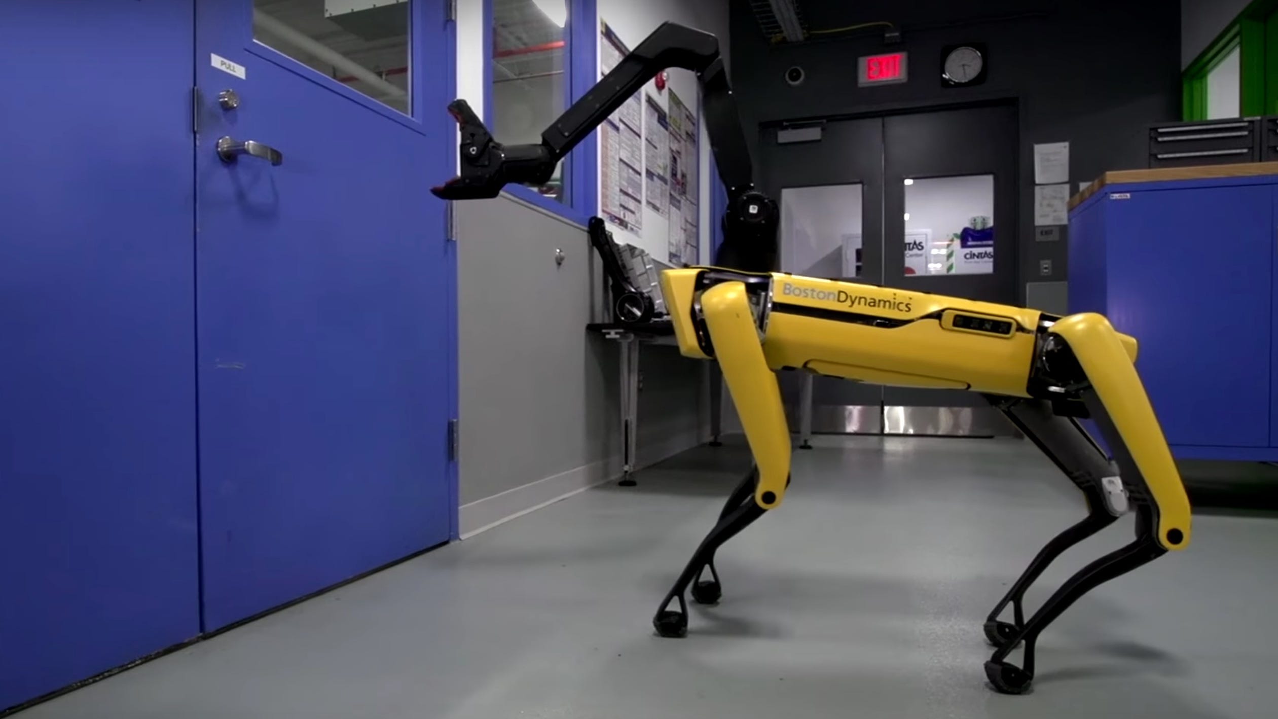 Boston Dynamics' latest robot is a door opener