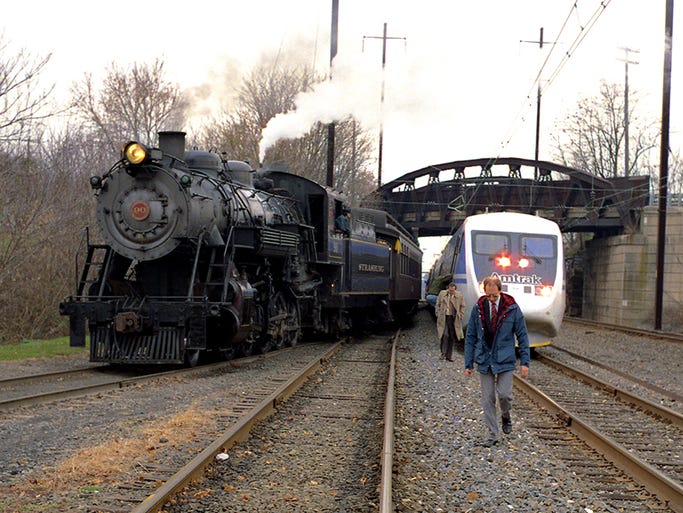 45 years of Amtrak locomotives