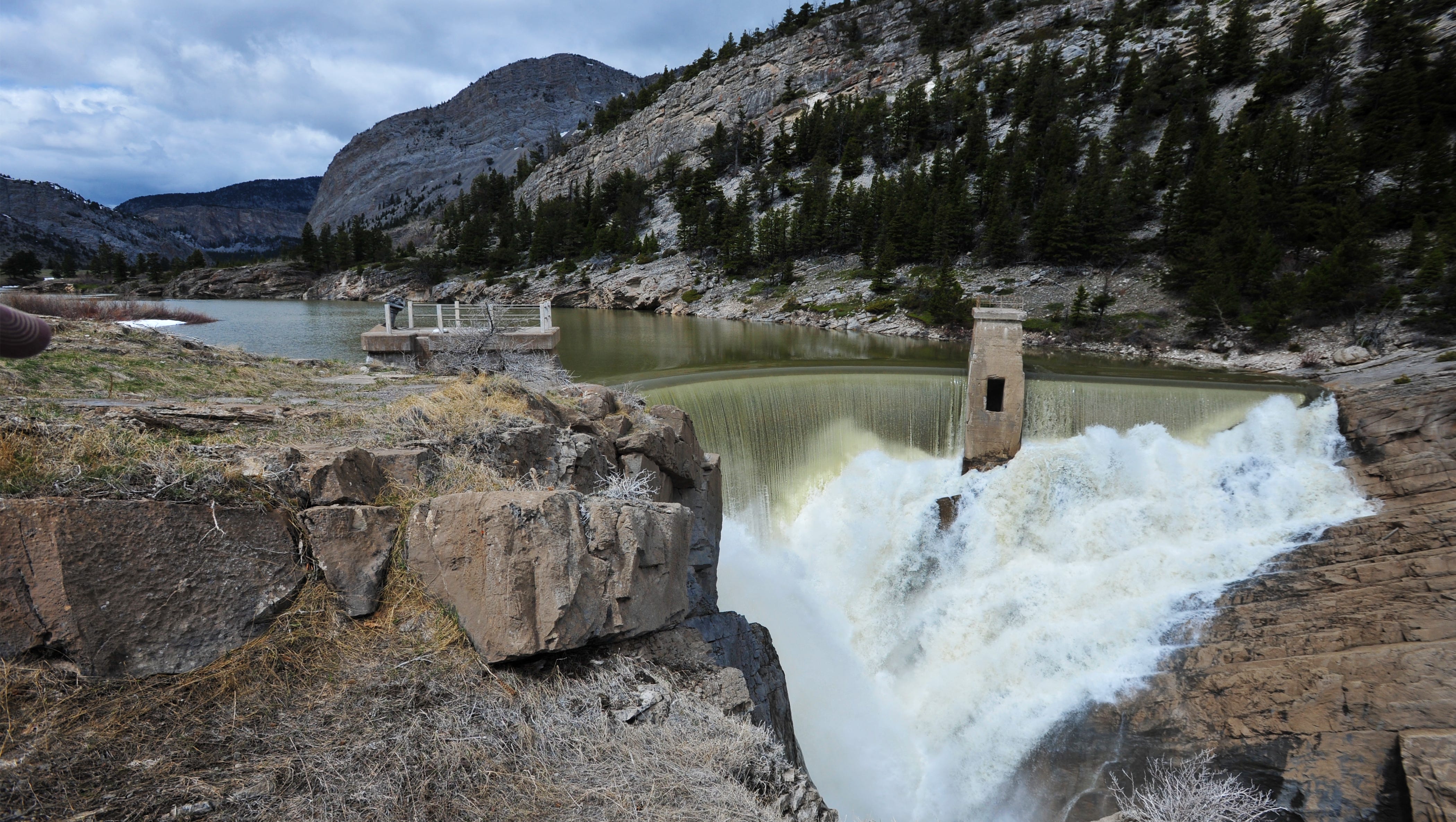 Gibson Dam operator keeps watch on water as flood concerns rise