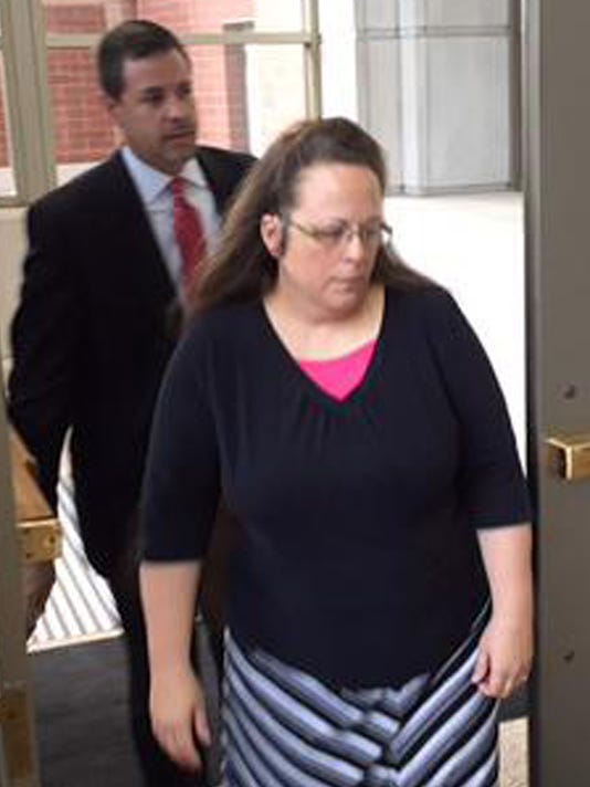 Ky. county clerk invokes God in denying gay marriages