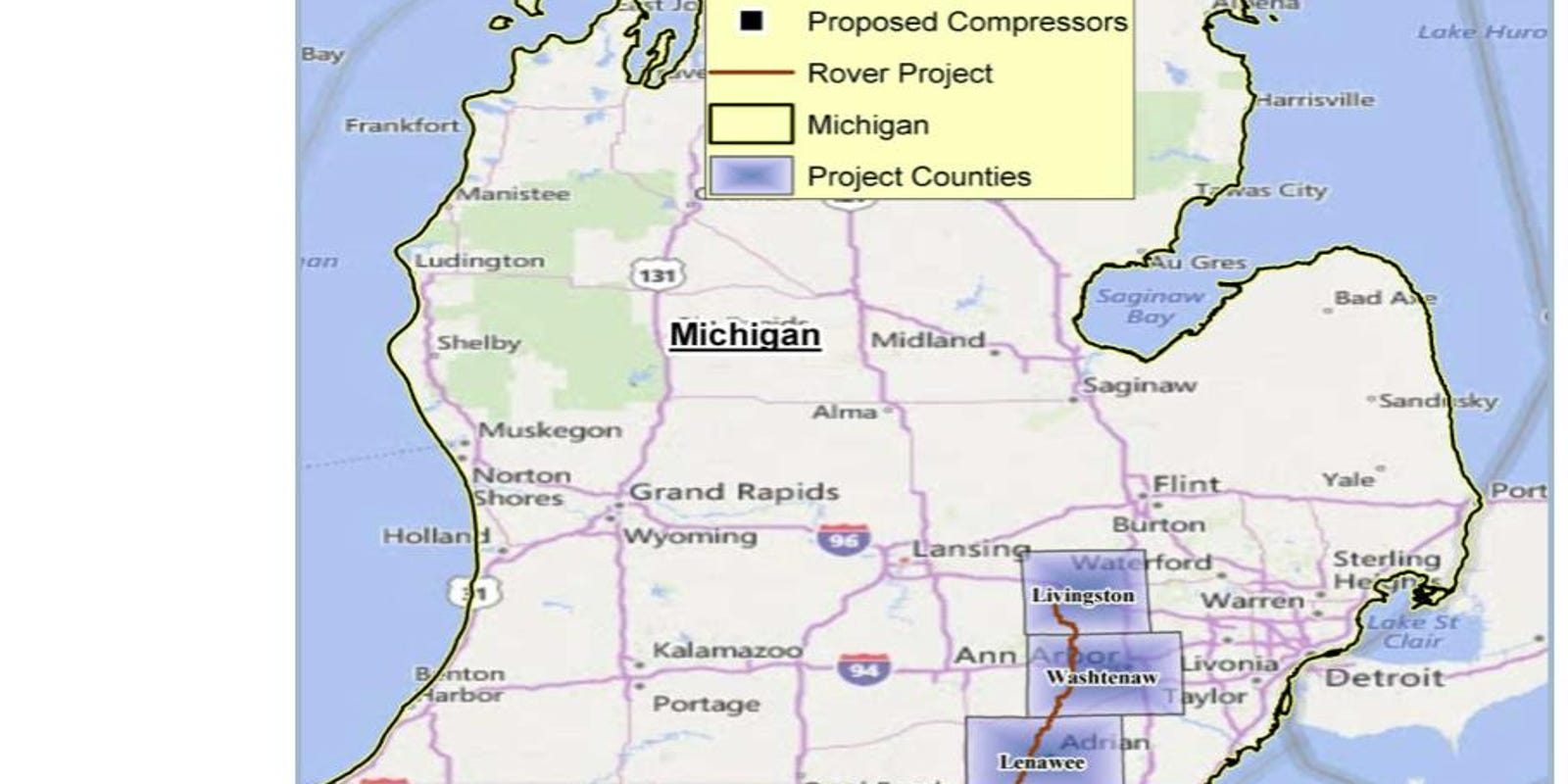 Pipeline maps available locally