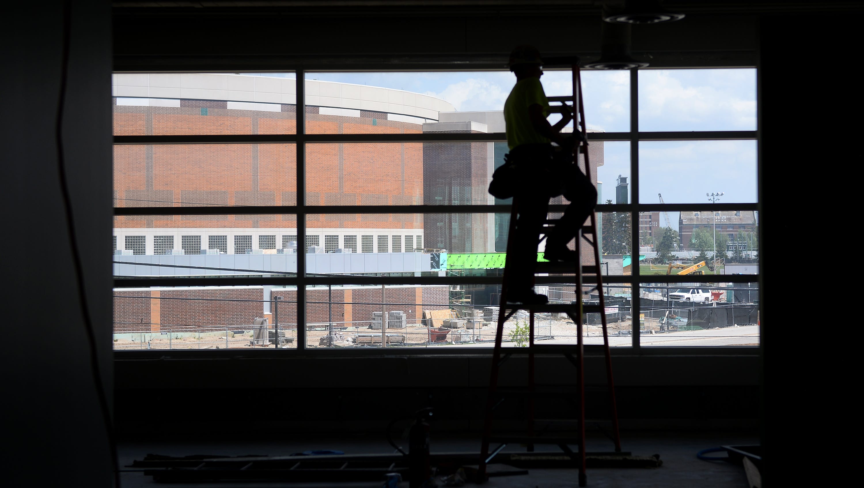 Check out the view! MSU's new $157 million complex takes shape