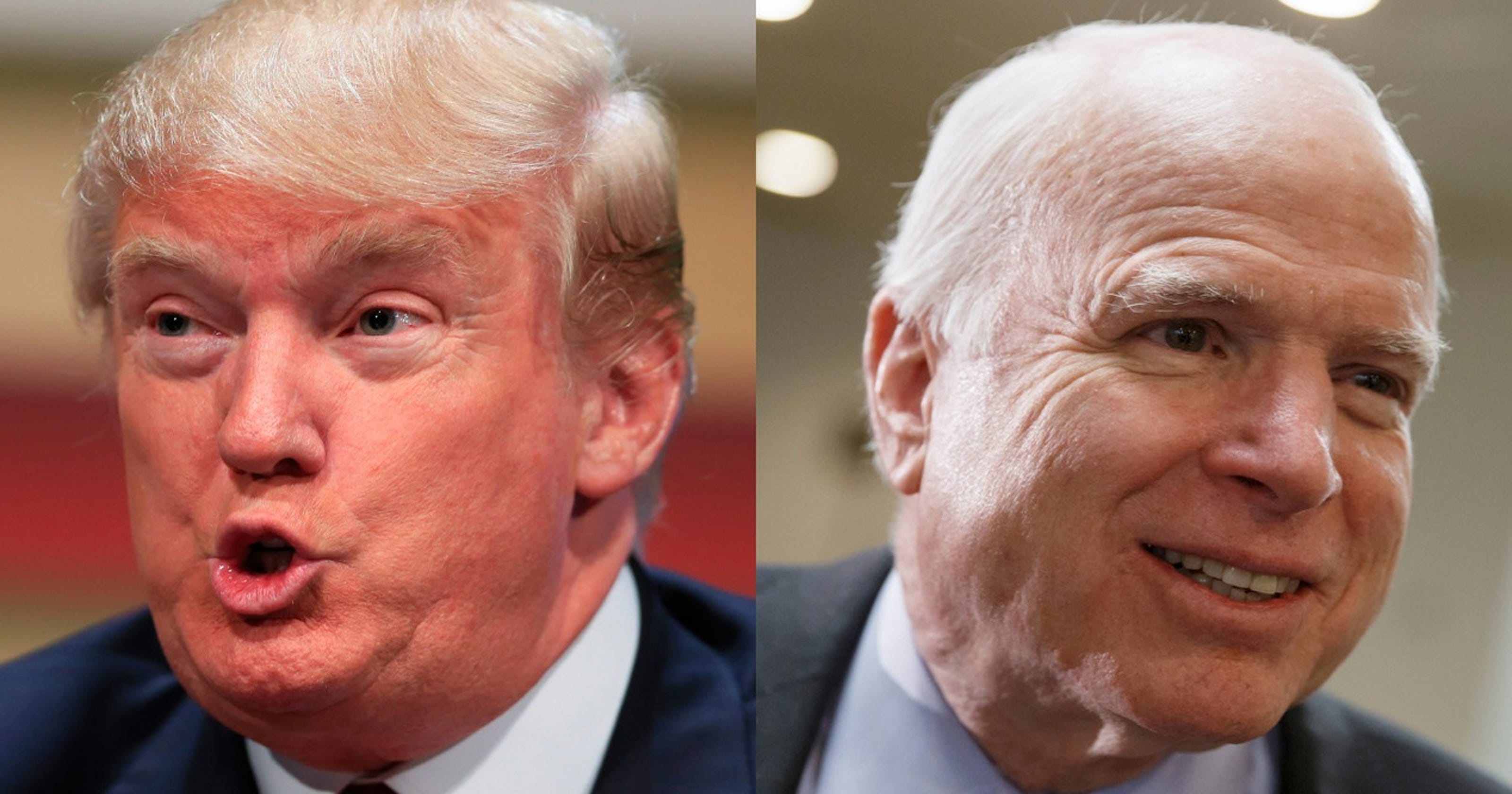 Trump Semi Apologizes To Mccain