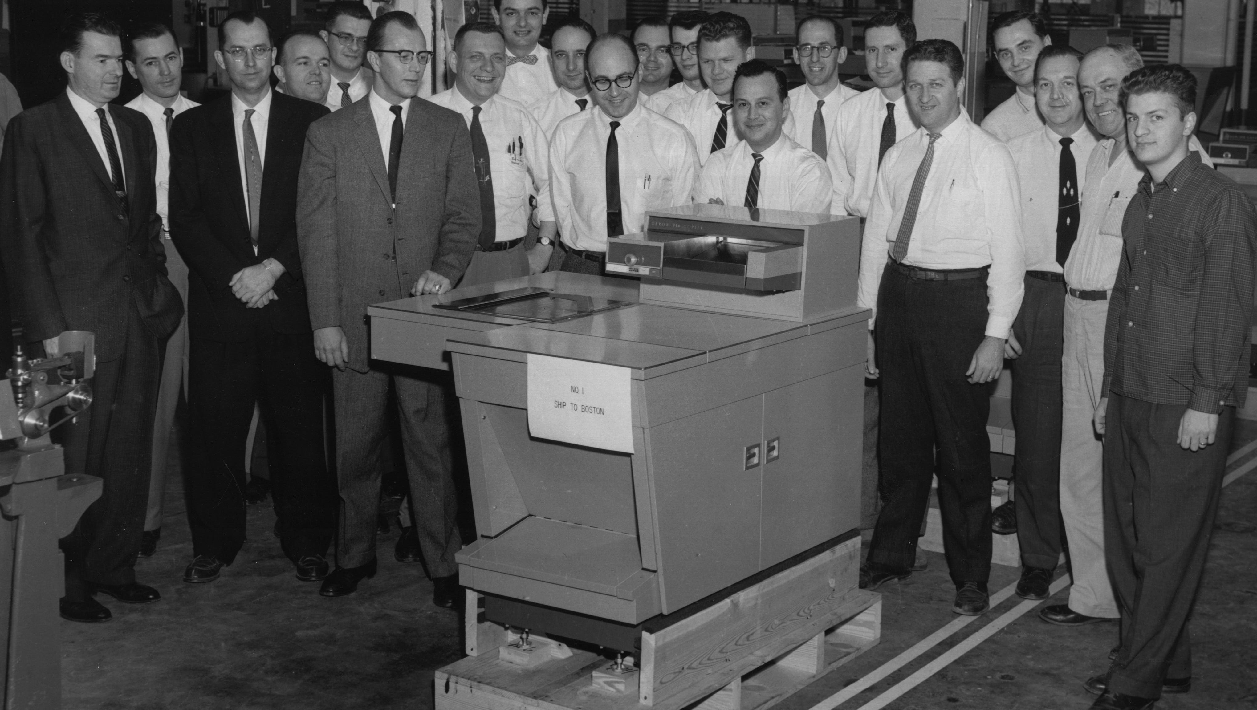 Xerox over the years: from photographic paper to digital age
