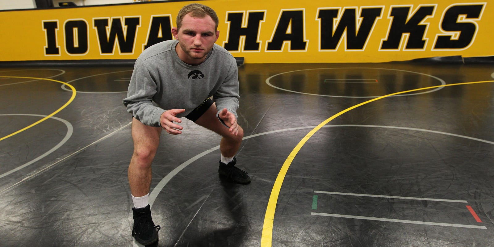 Alex Marinelli's Hawkeye wrestling career in flux