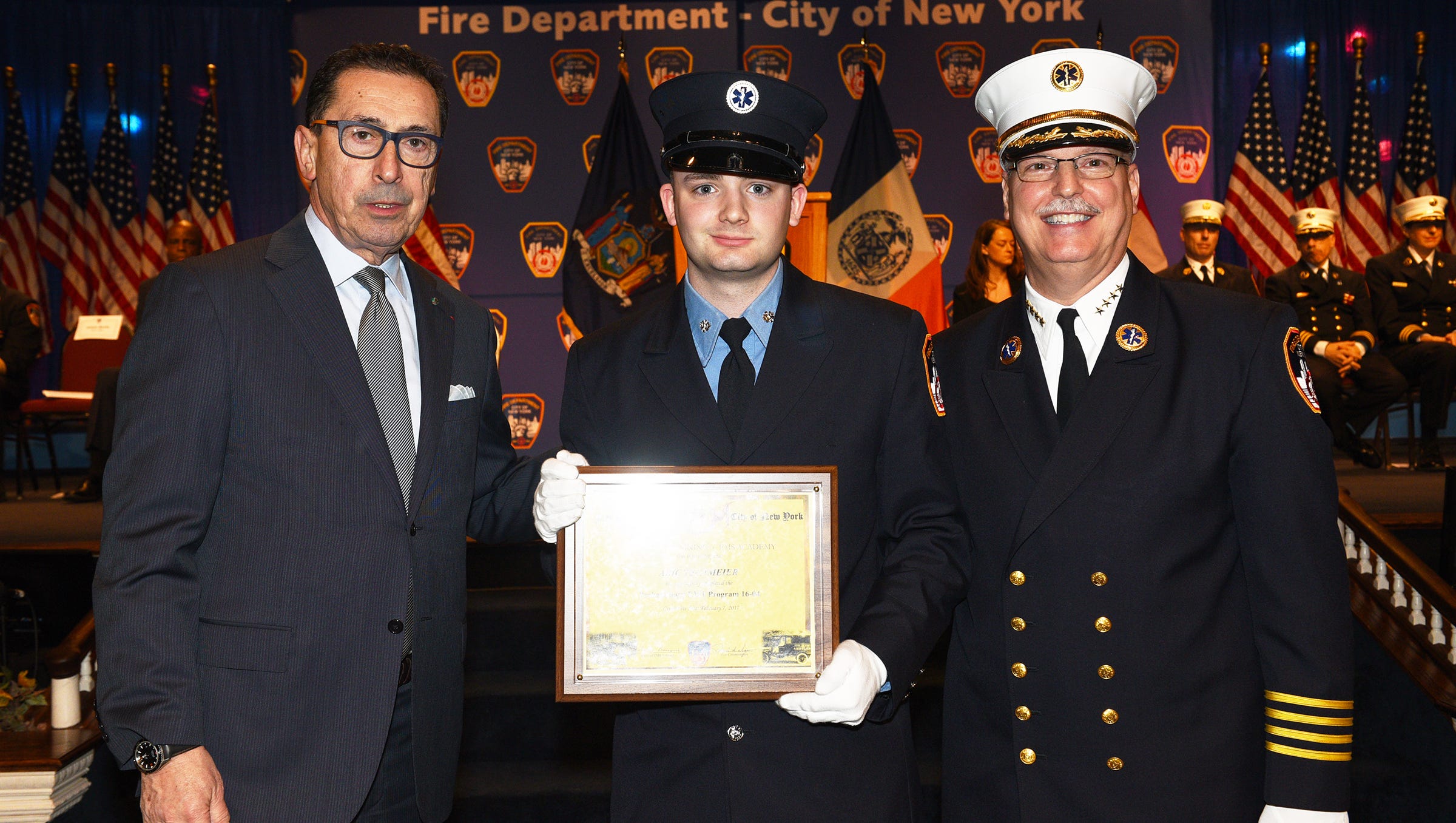 Dream comes true: Son of fallen firefighter joins FDNY