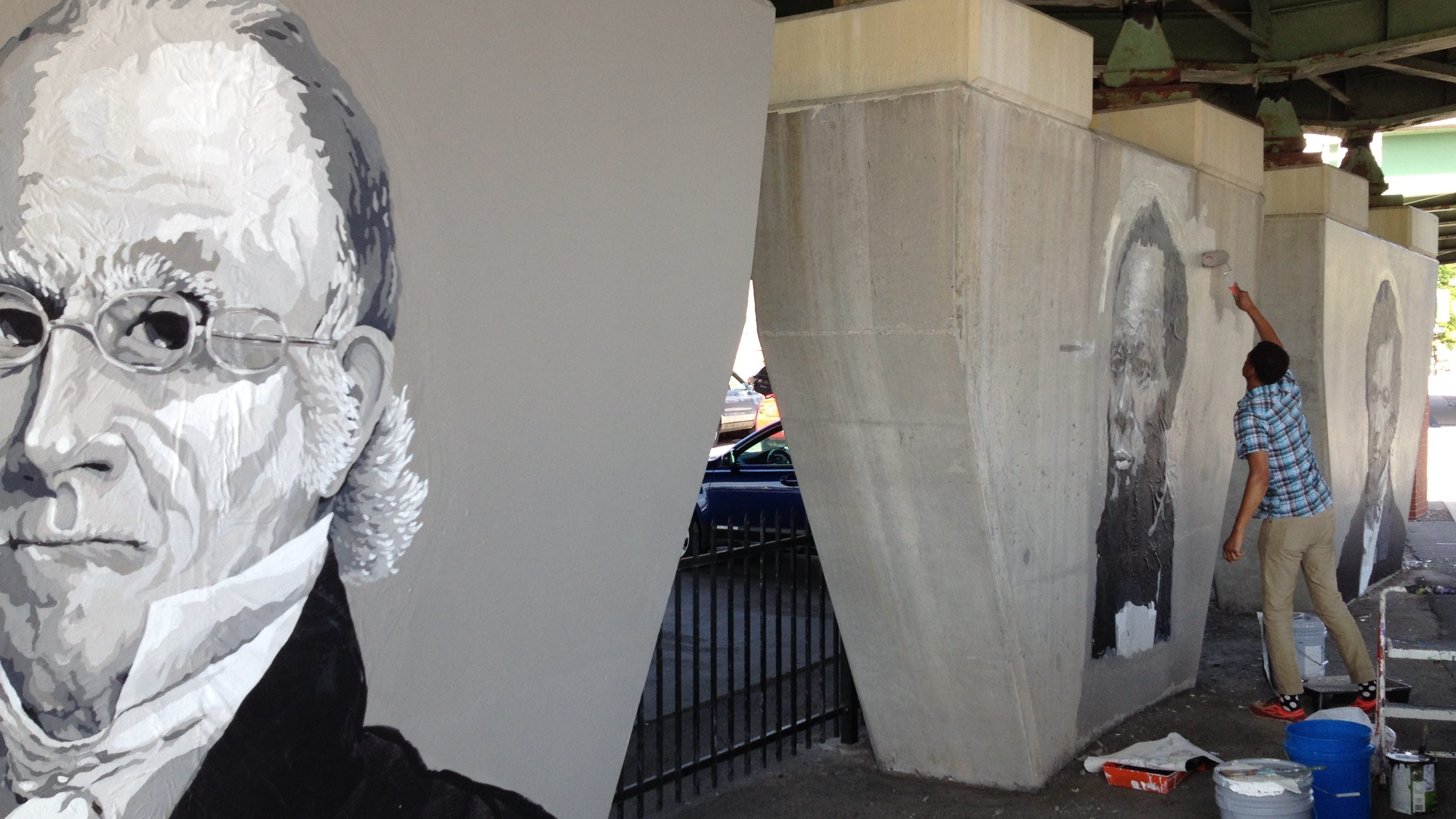 Famous Rochesterians get murals in city