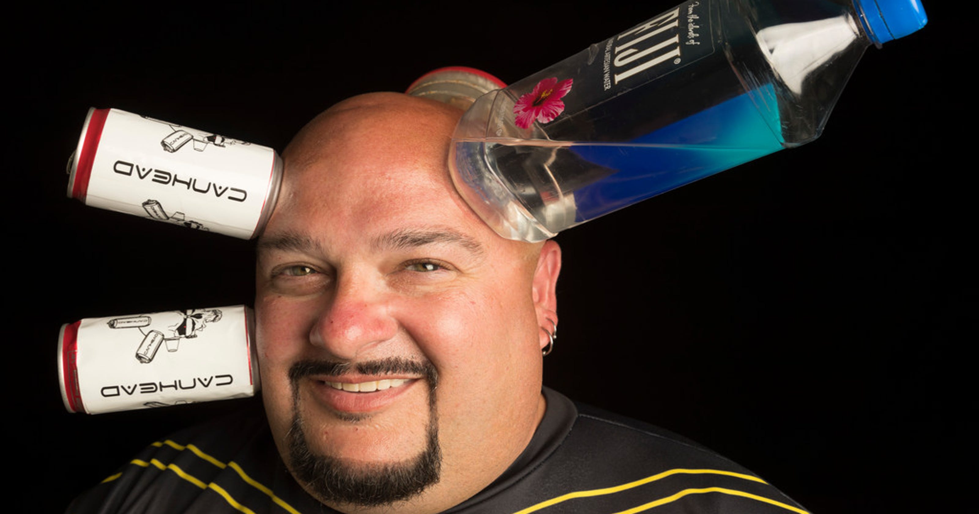 Jamie 'Can Head' Keeton can stick cans to his head. Here's why