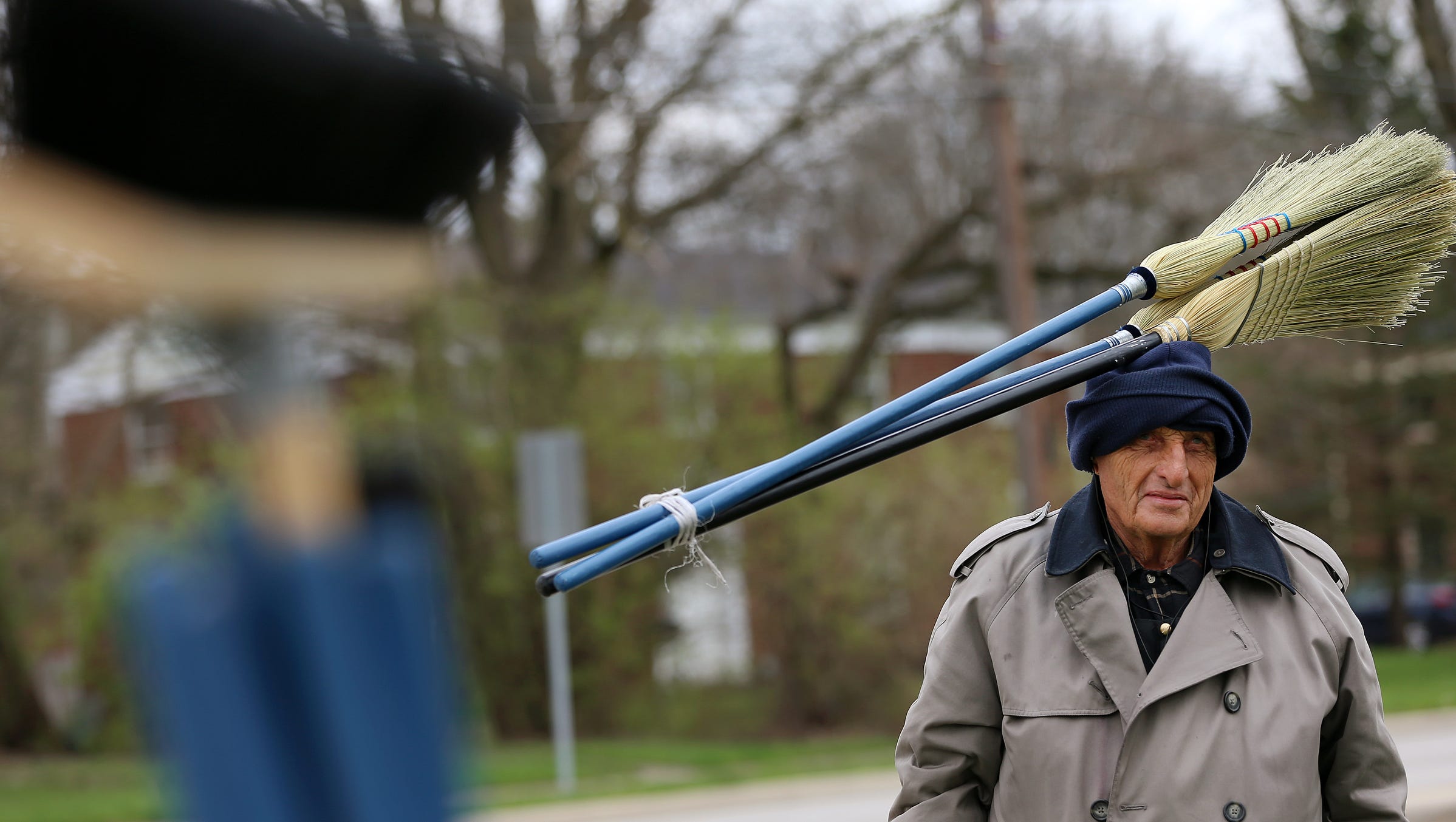 Indianapolis post office boots blind 'Broom Guy' after 60 years