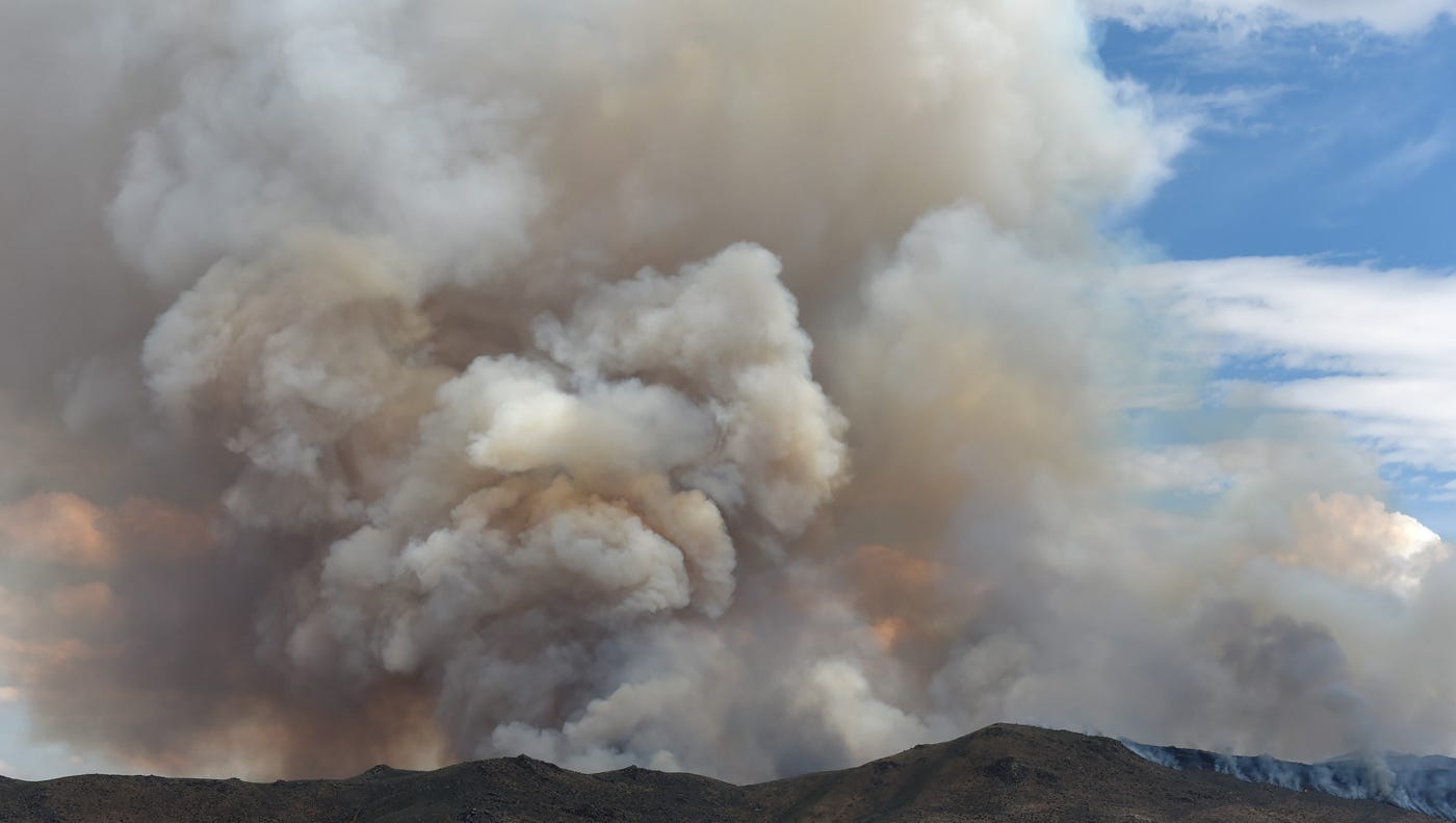 Update: Hundreds of firefighters battle Cold Springs Fire, no ...