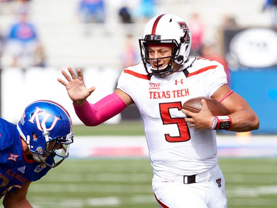 Texas Tech's Patrick Mahomes is Texas-born and a different breed