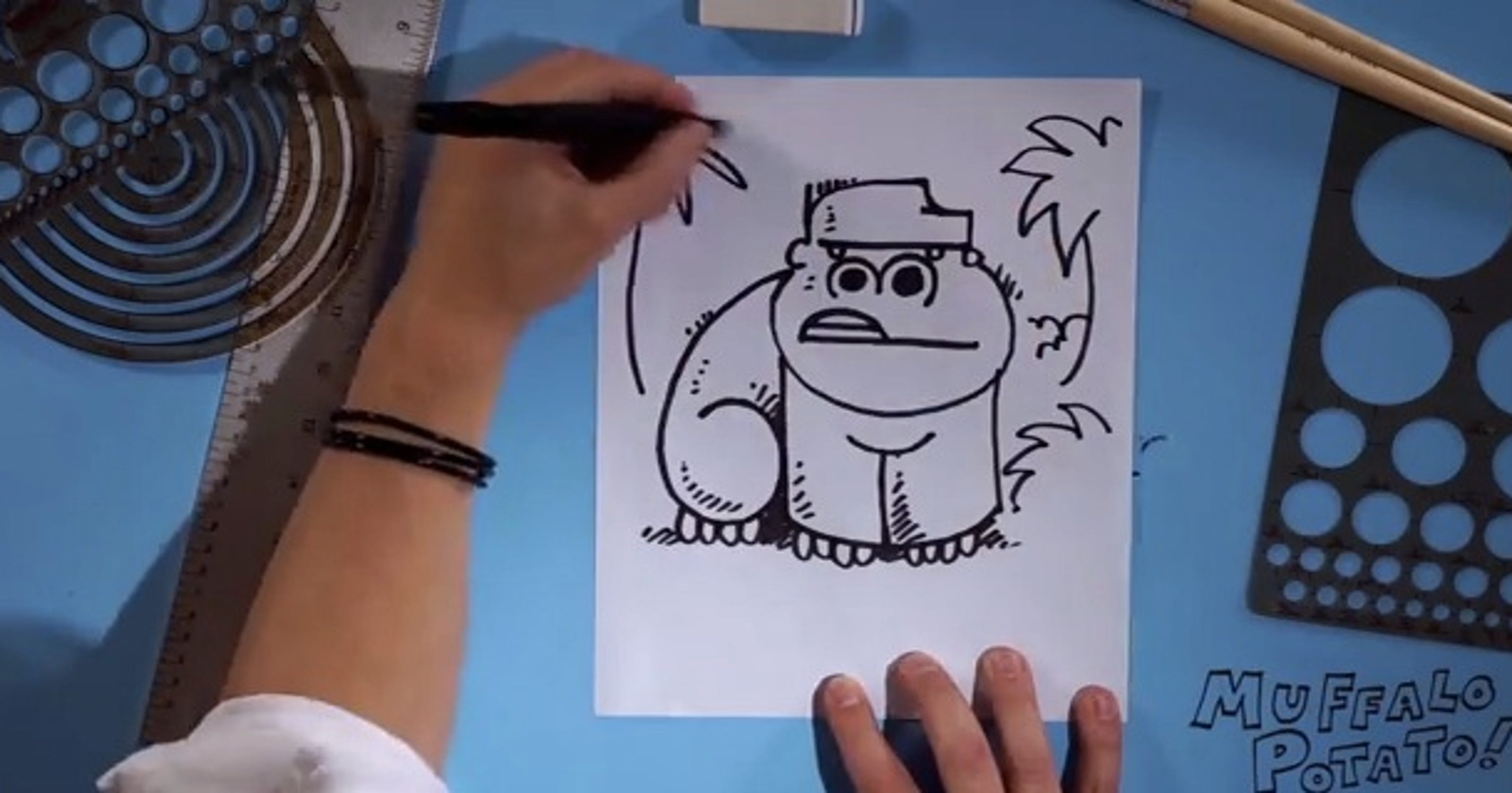 'Muffalo Potato': Fun webisodes teach kids how to draw
