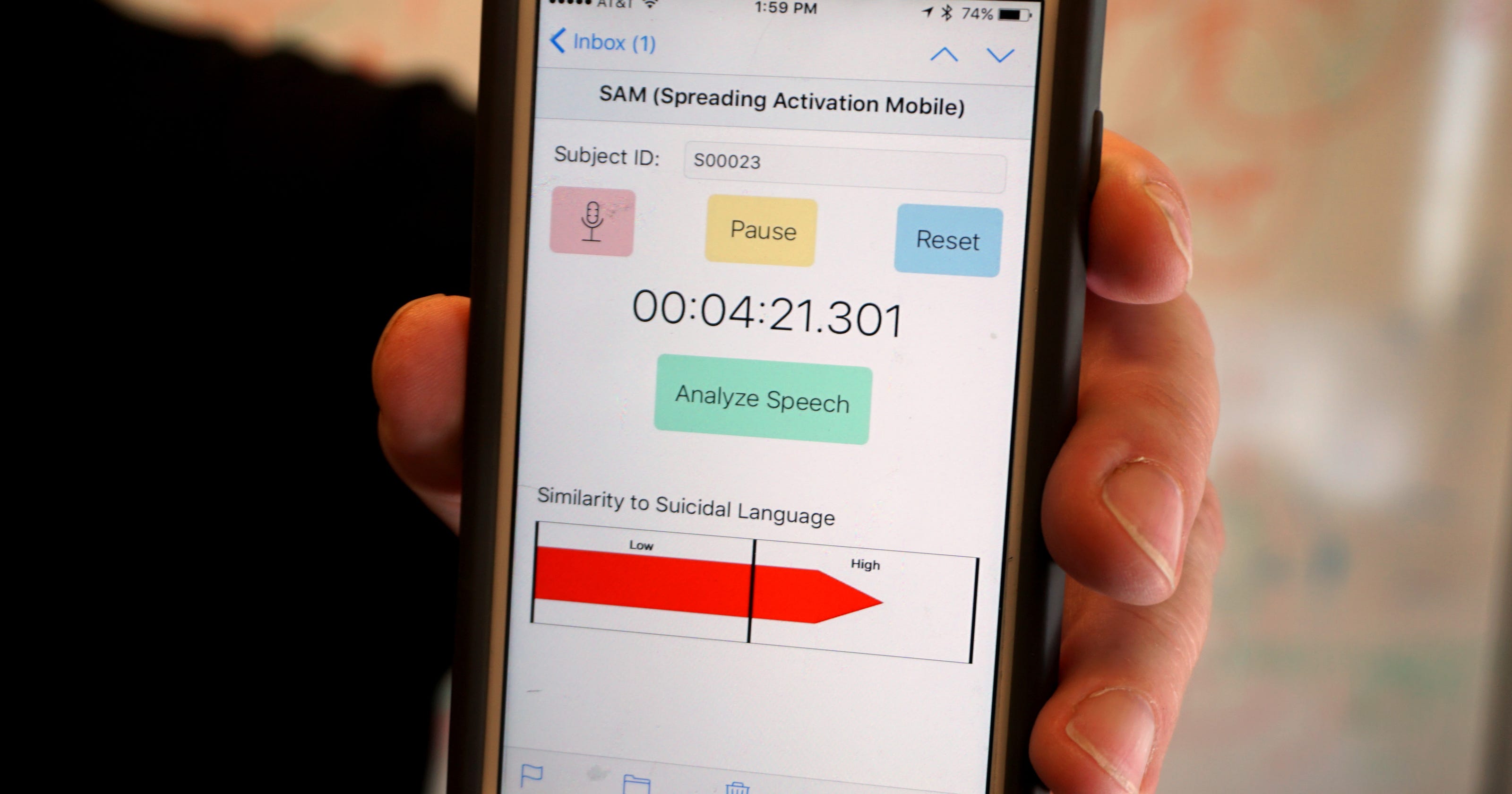 SAM app helps counselors, parents detect language of teen suicide