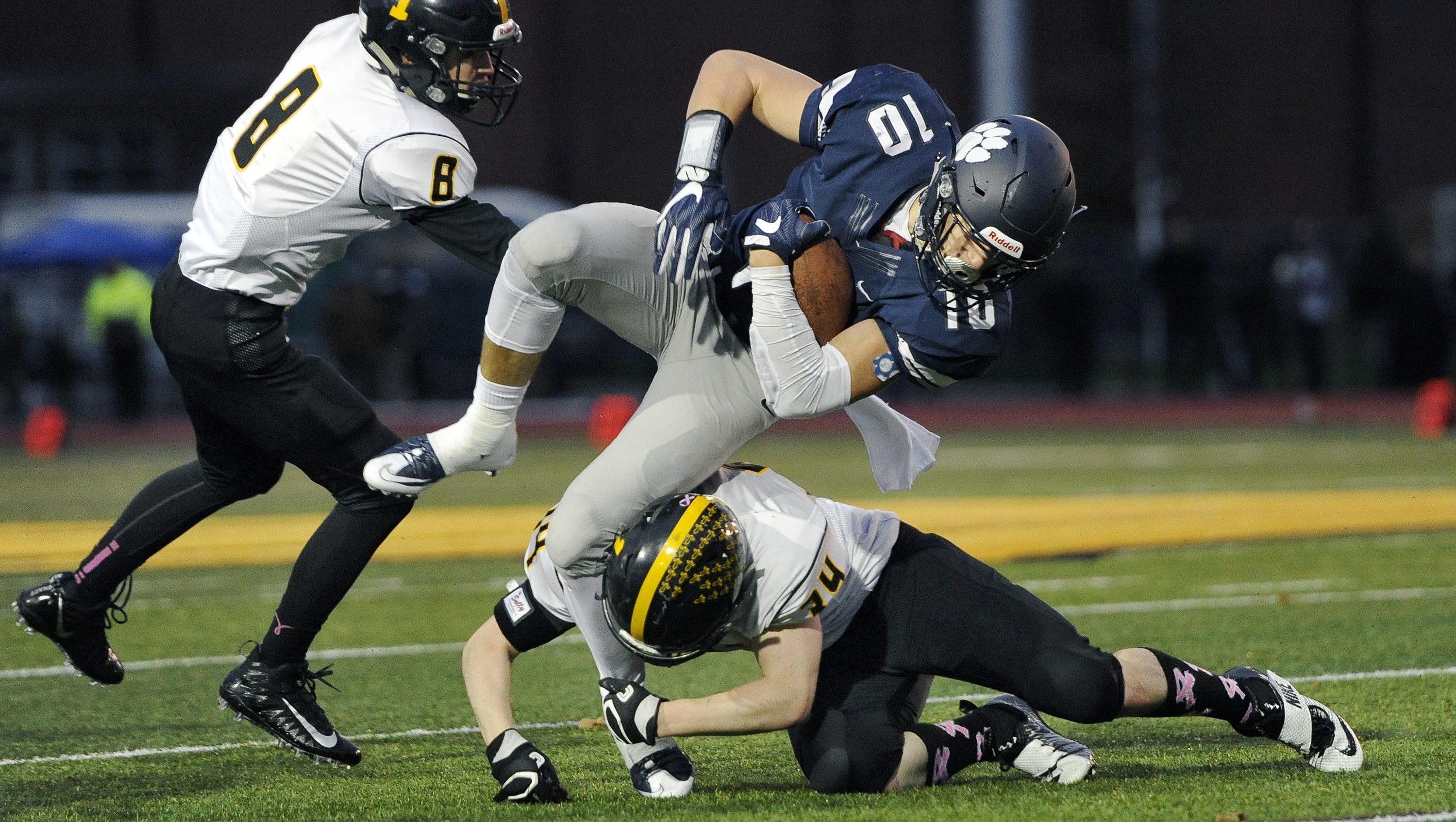 Section V football: Pittsford, Aquinas to meet in Class AA final