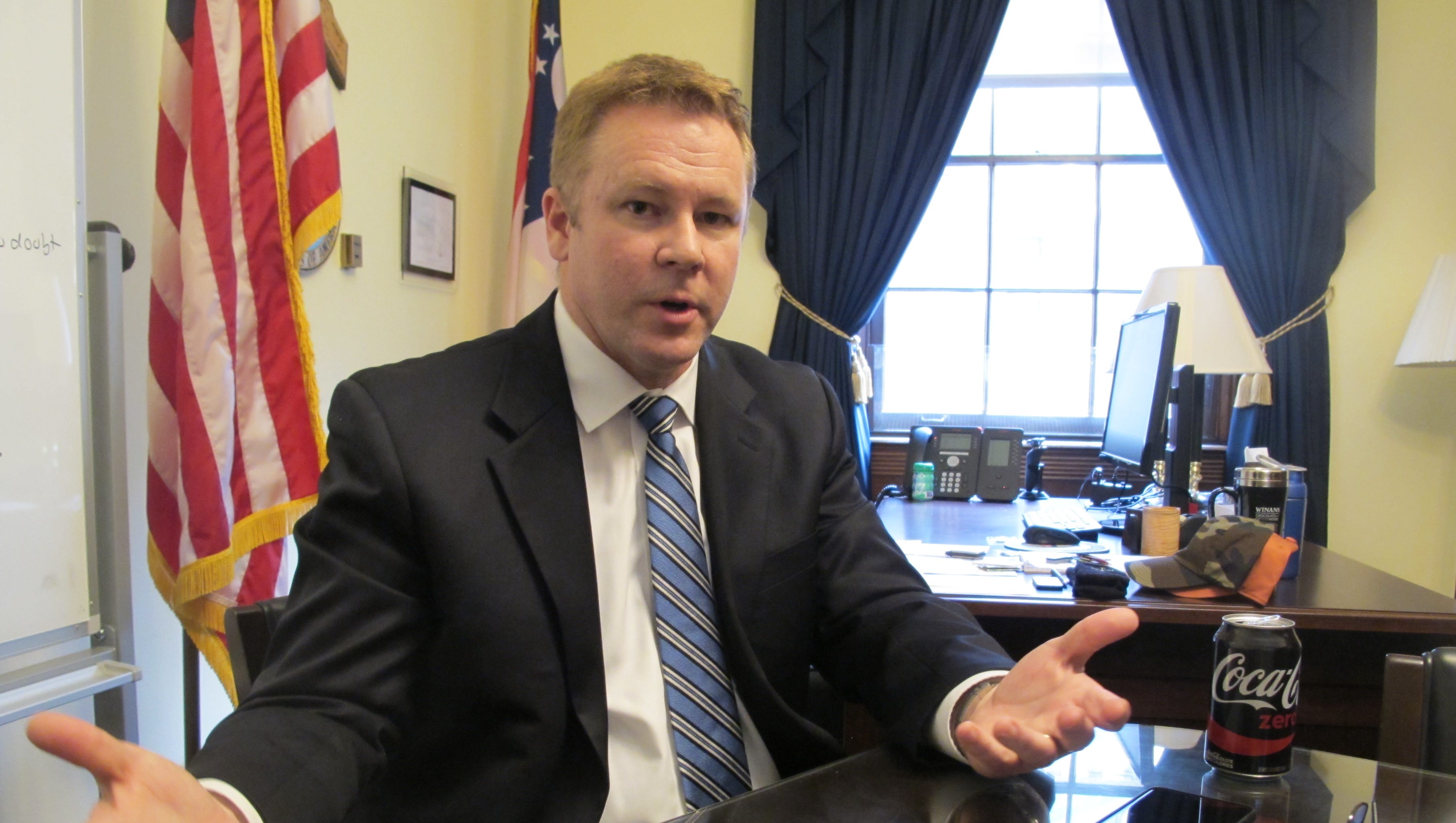 What's Ohio congressman Warren Davidson's connection with Workhorse?