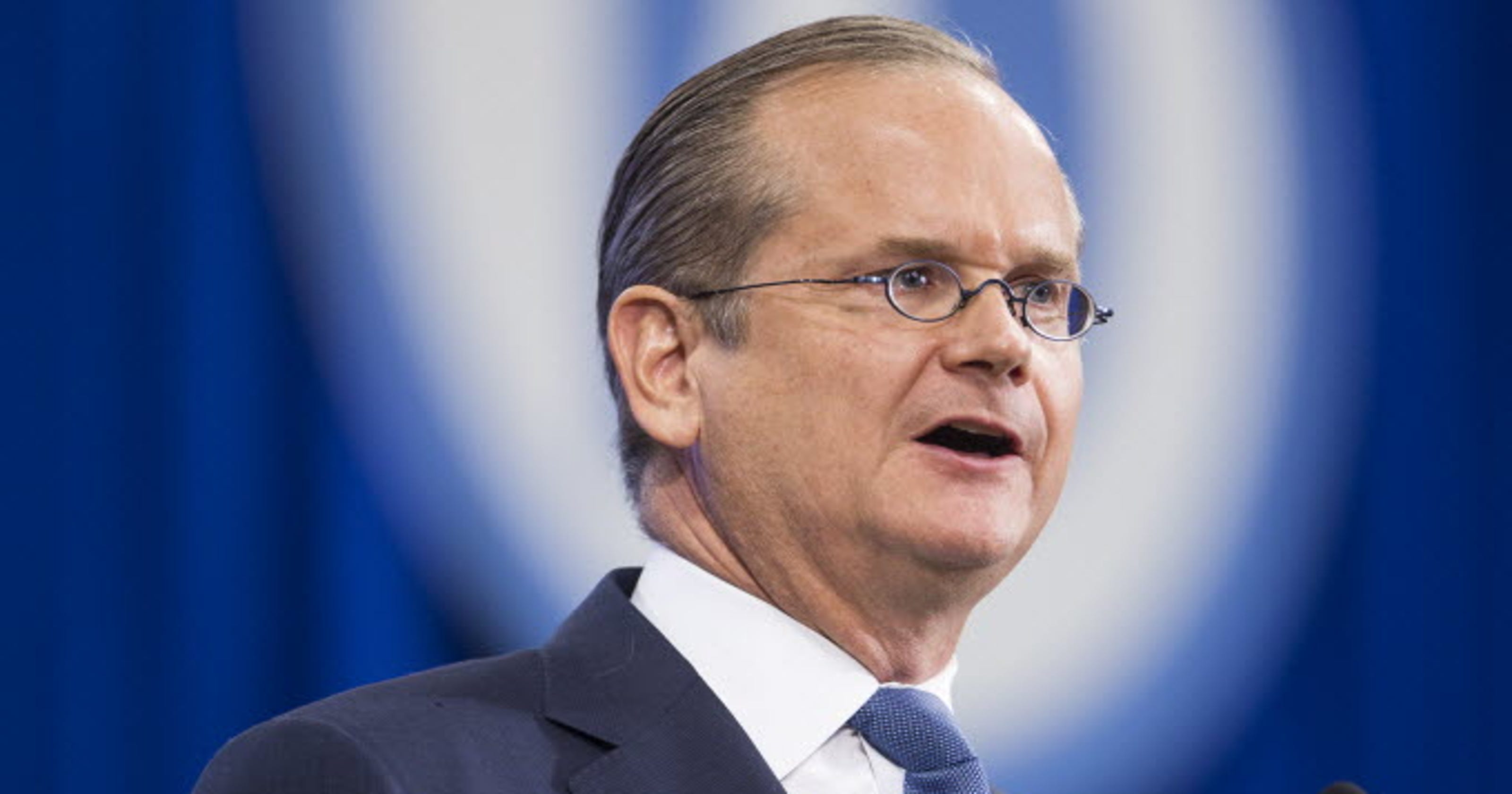 Glenn Reynolds: Larry Lessig, trying to be heard
