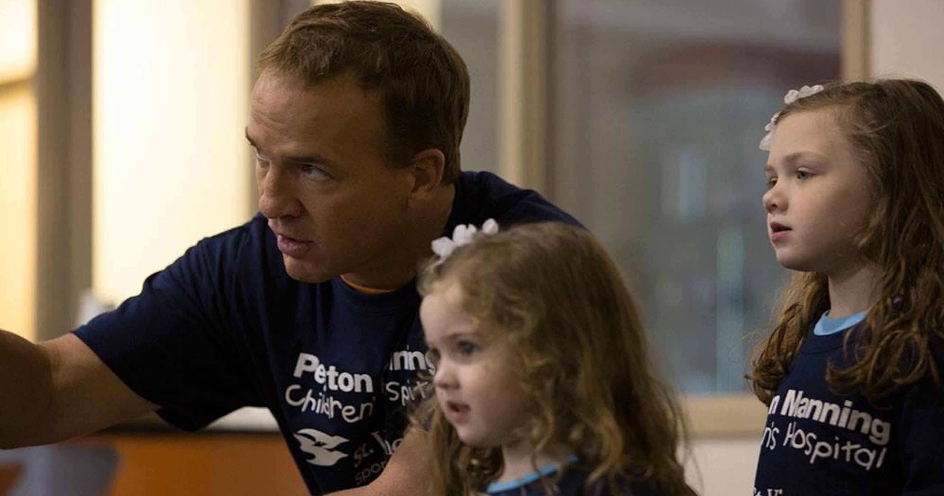 Peyton Manning's legacy includes the young patients he still helps