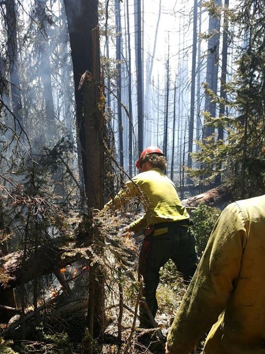 Lincoln-area residents put on notice due to Poorman Creek-area fire