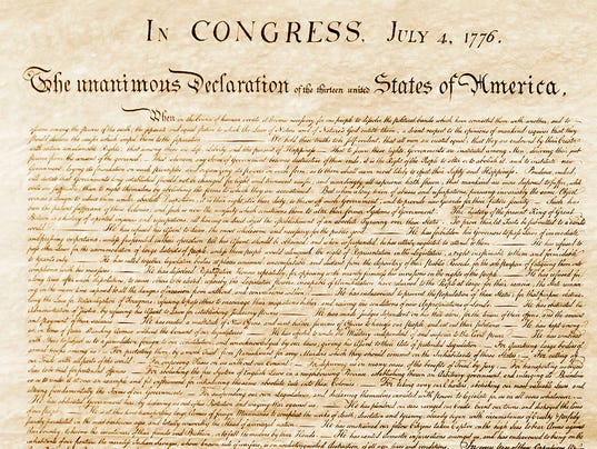 Read the Declaration of Independence