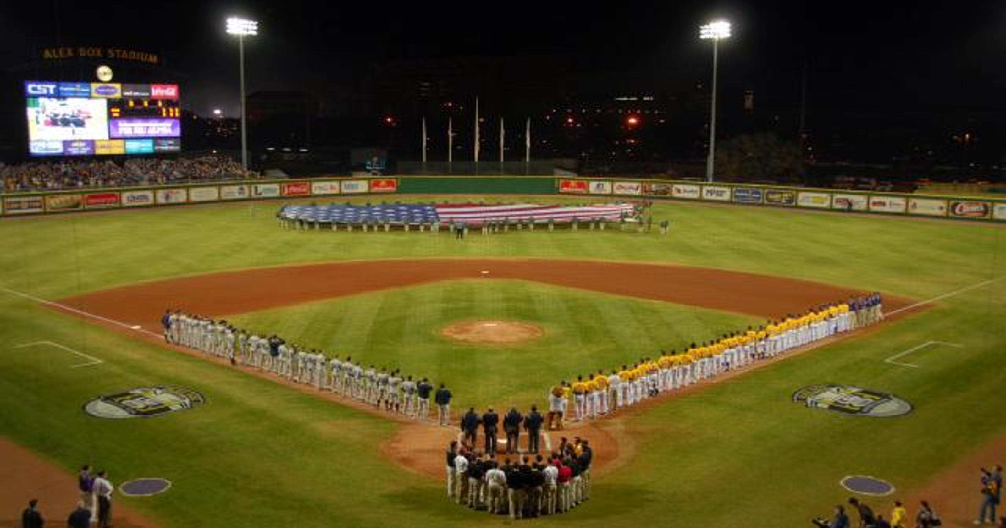 LSU, UL ranked in best college ballparks