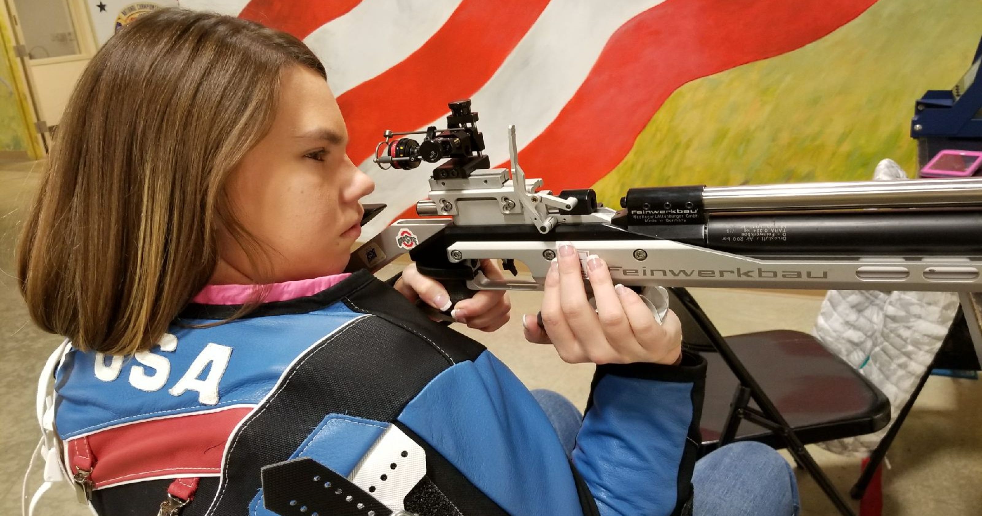 Local air rifle shooter aims for 2020 Paralympics