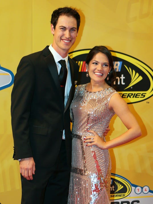 Joey Logano on second wedding ring, first wife