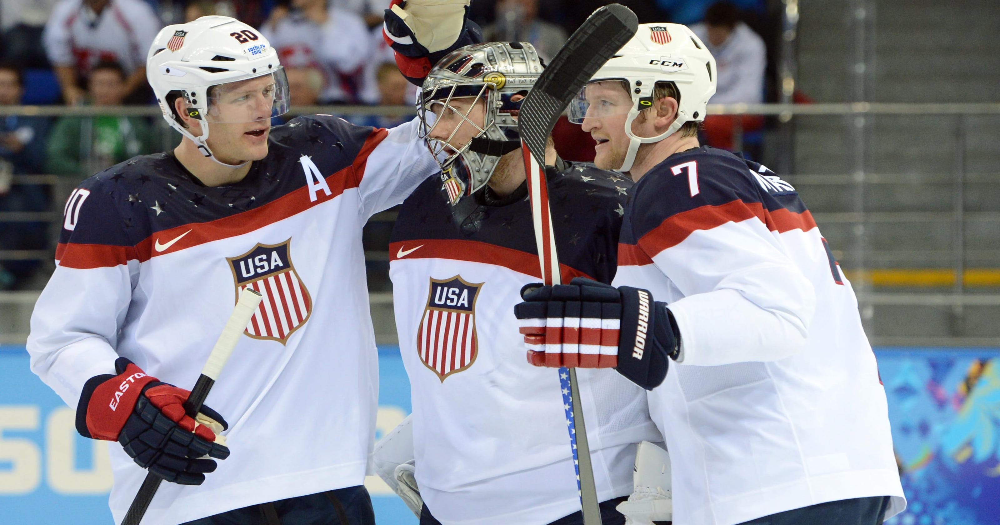 USA's Jonathan Quick will start against Russia
