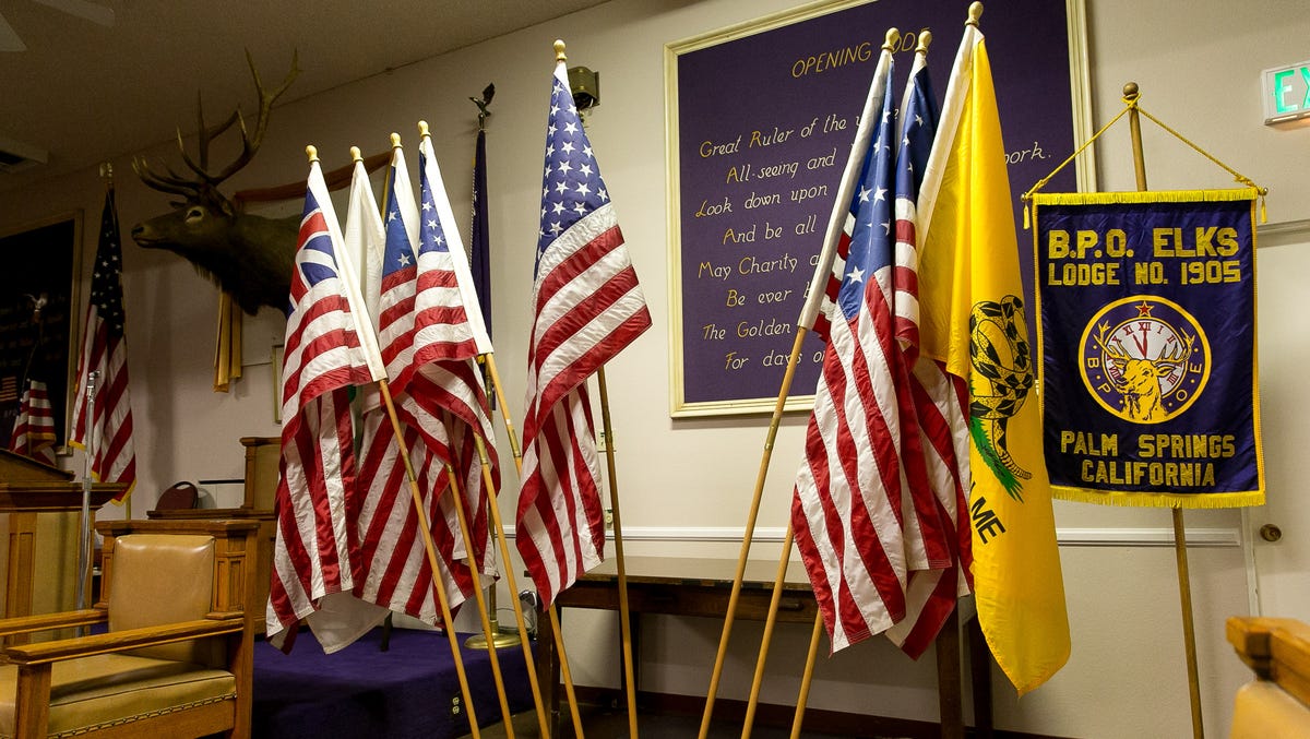 Elks Lodge observes Flag Day