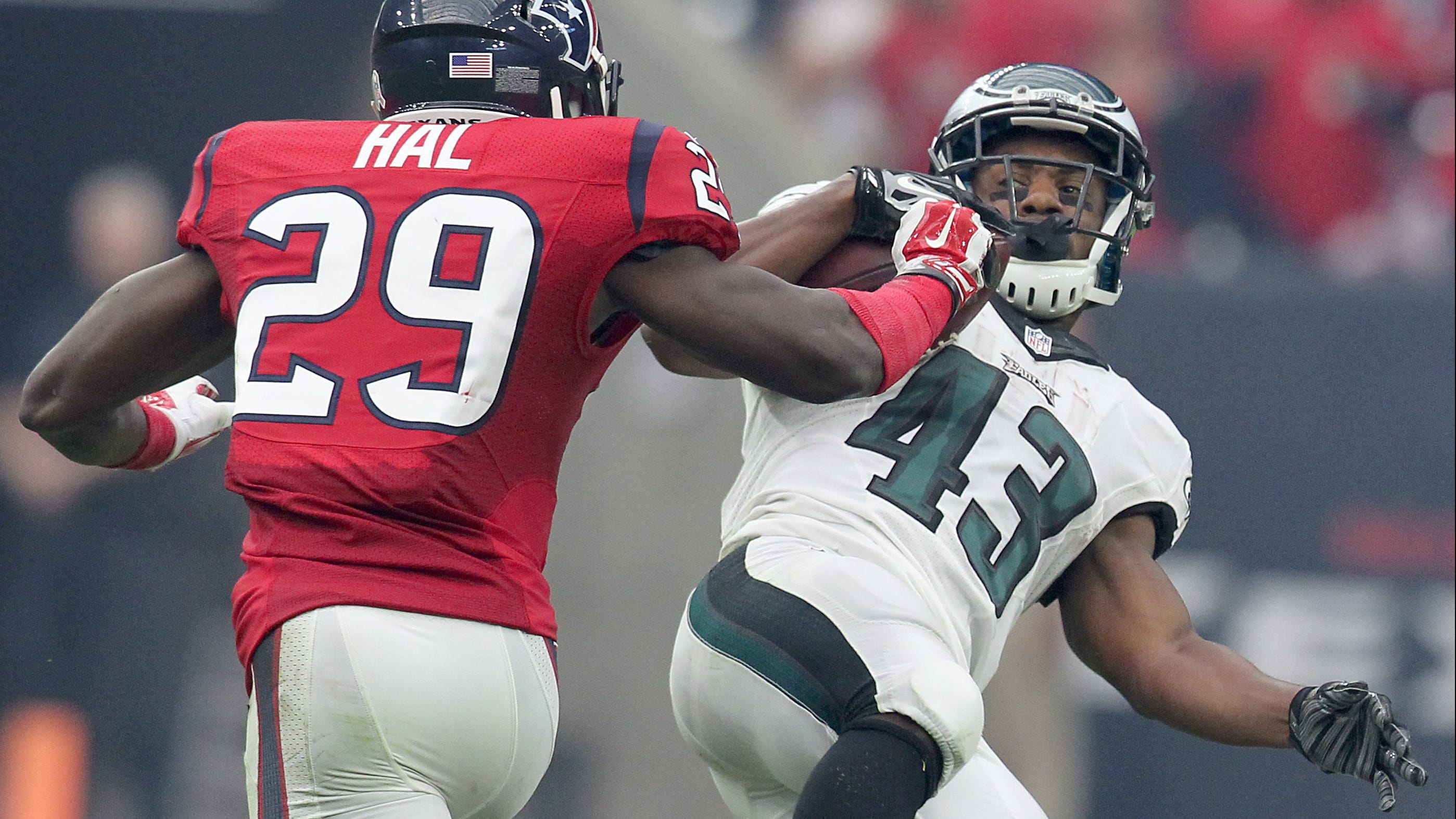 Texans unveil 'Battle Red' helmets for Nov. 3 game