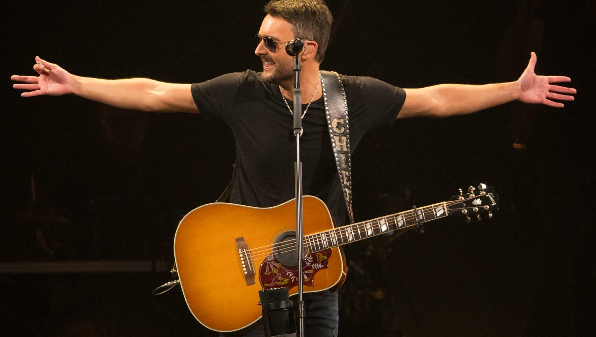 Eric Church performs