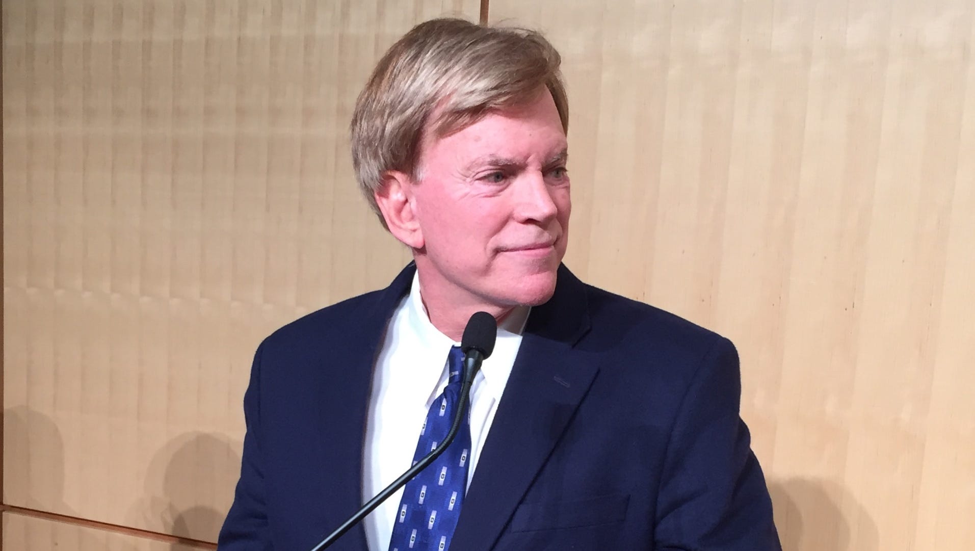 Police and protesters clash as David Duke joins Senate debate