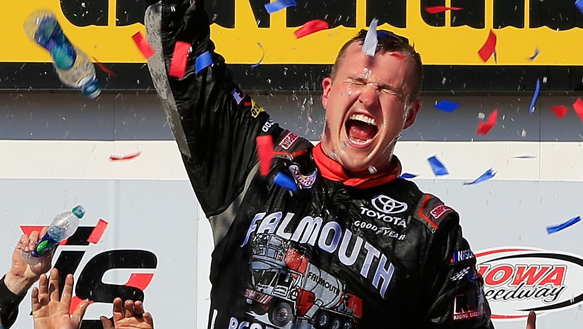 Ryan Preece prevails at Iowa for first career Xfinity victory