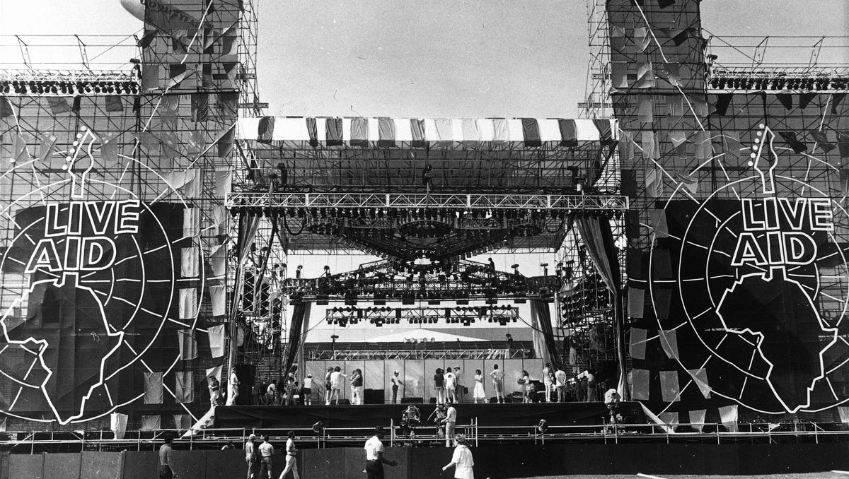 Live Aid Concert 1985