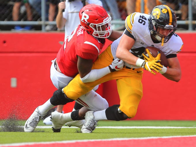 Iowa football: Former Hawkeyes tight end George Kittle had record ...