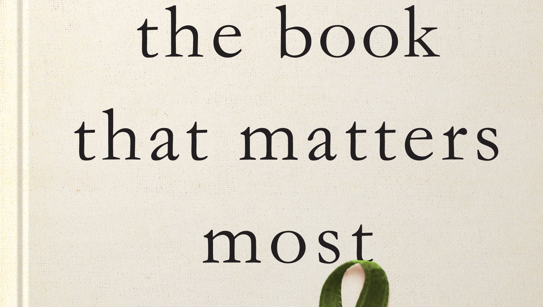 Review: Finding what 'Matters' through books