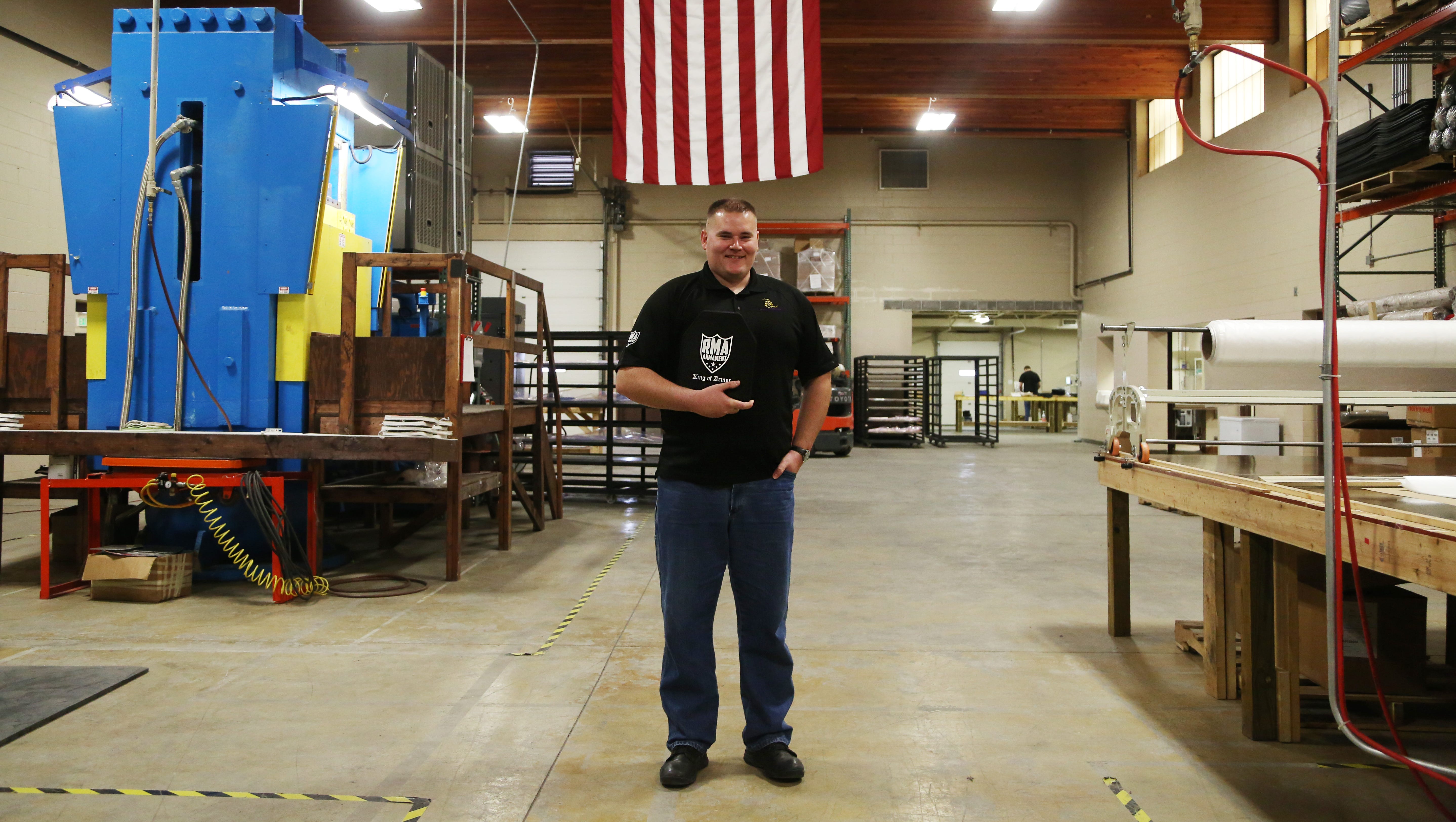 Ex-Marine aims to make world's strongest body armor