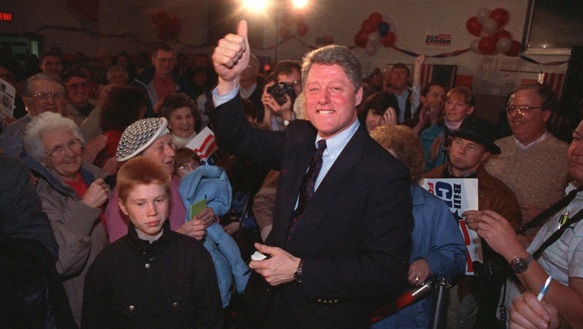 Bill Clinton seeks one more New Hampshire comeback