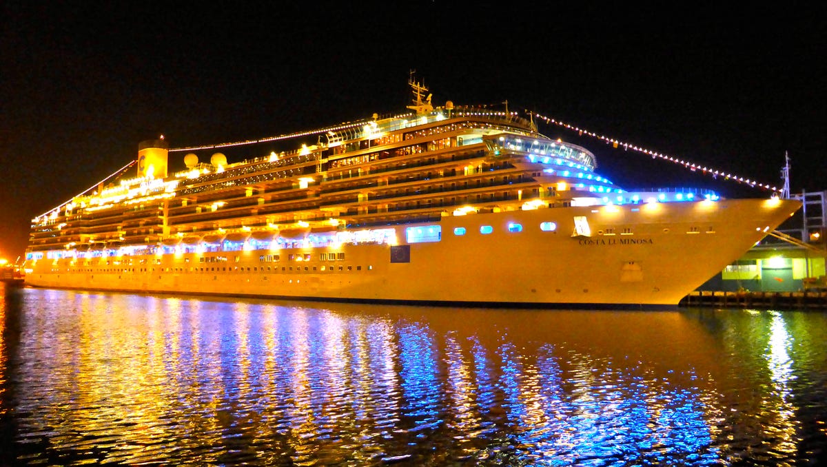 Cruise ship tours: Costa Cruises' Costa Luminosa