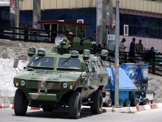 U.S. warplanes blow up 40 Humvees captured by Taliban