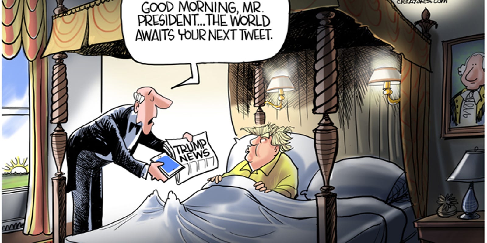 Cartoonist Gary Varvel: Presidential Tweets