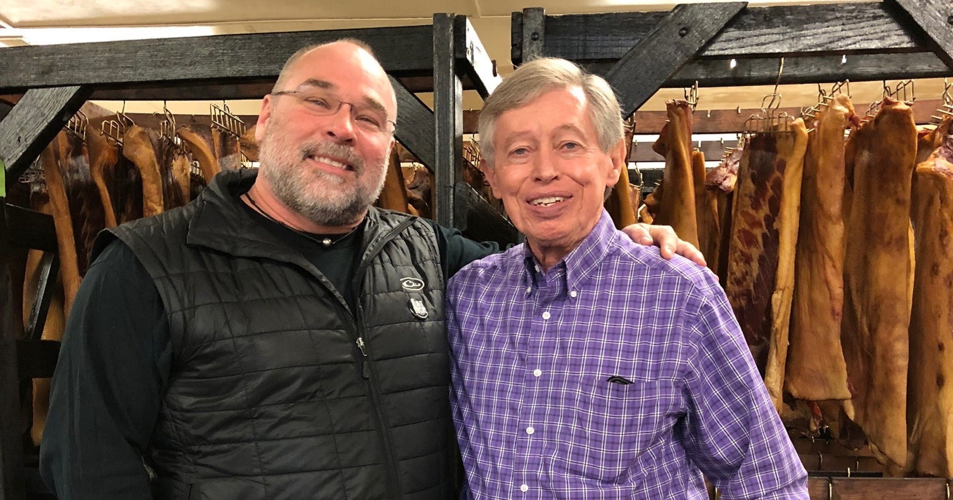 Benton’s in the Smoky Mountains has the best bacon in the country.