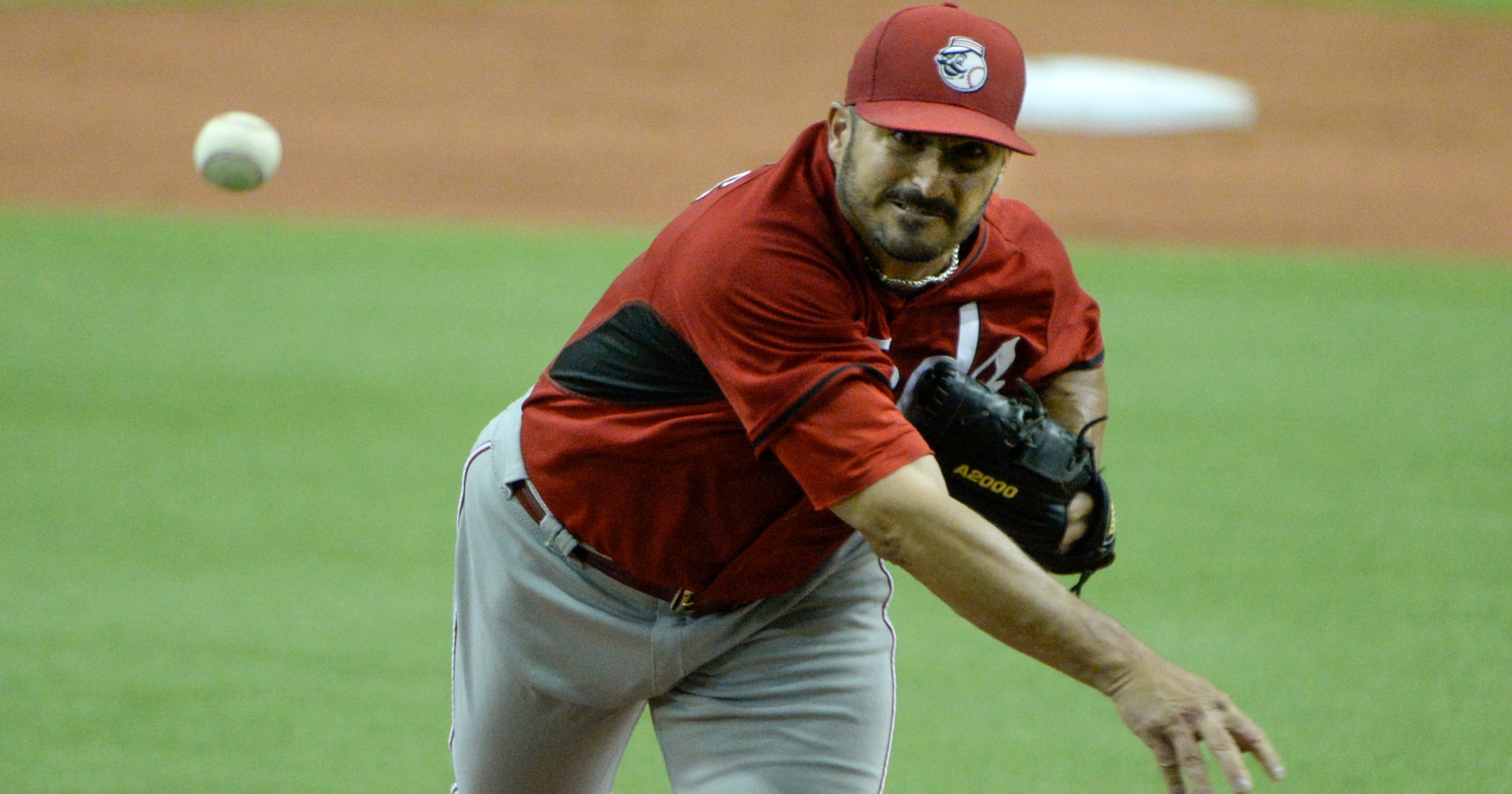 Reds' Jason Marquis allows just 1 hit in 5 scoreless