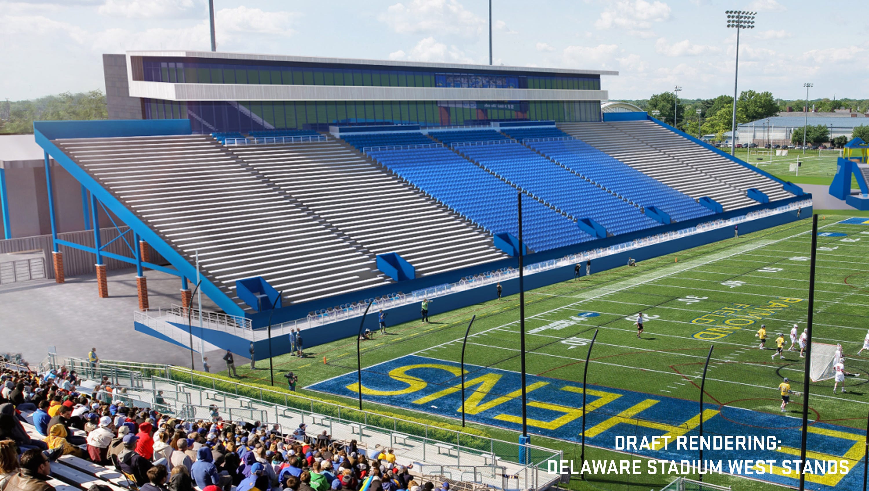 Skeptics press for definitives on Delaware Stadium renovations