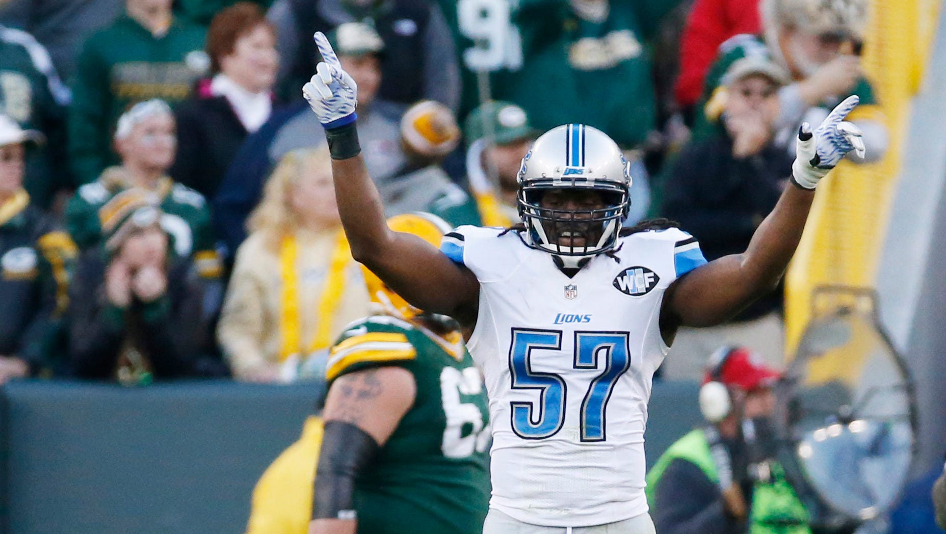 Detroit Lions release LB Josh Bynes from injured reserve