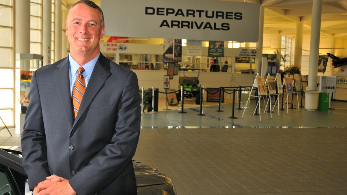 Photo: Airport director talks future growth
