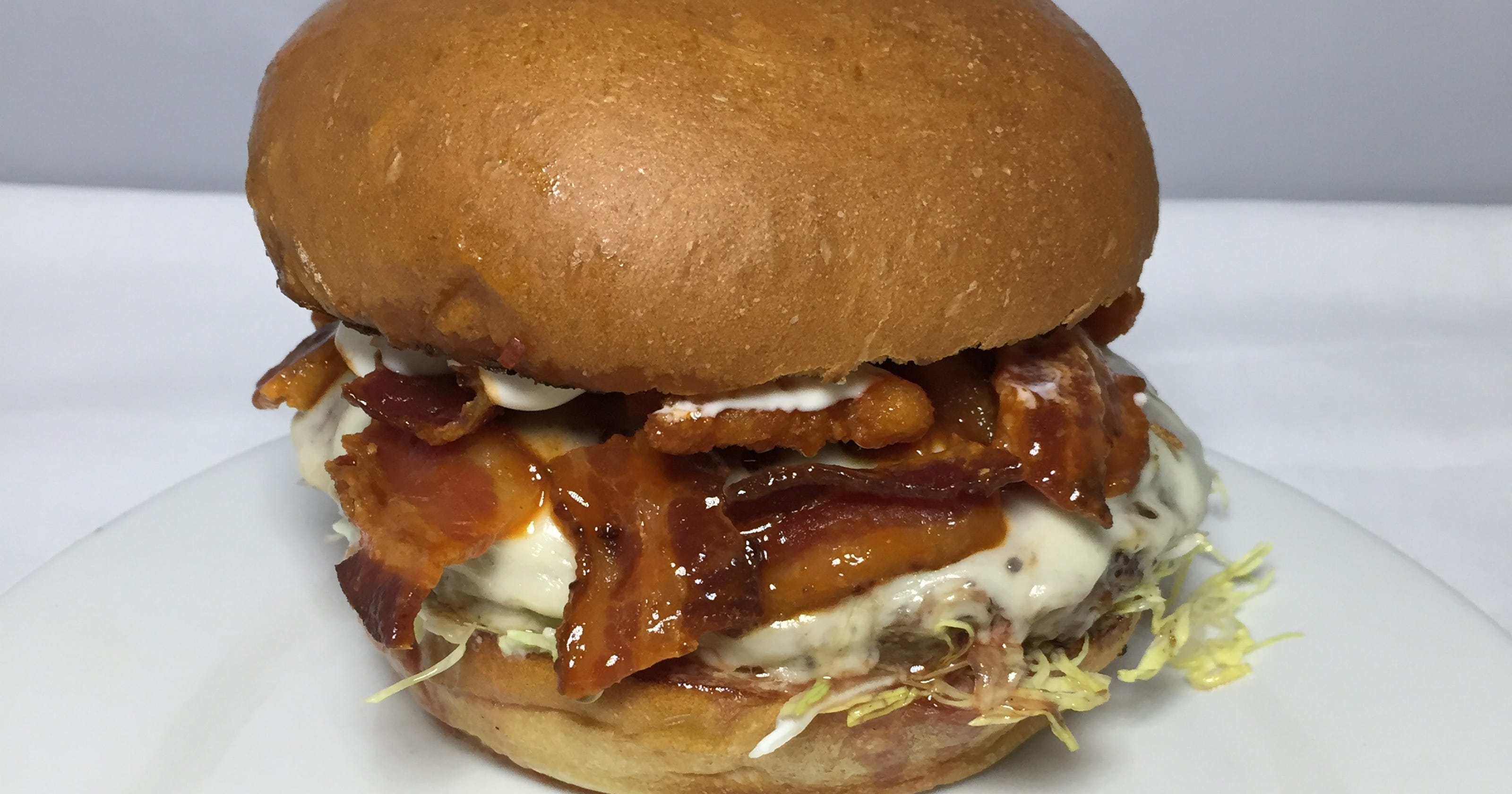 Super Bowl burgers at Zinburger Wine & Burger Bar