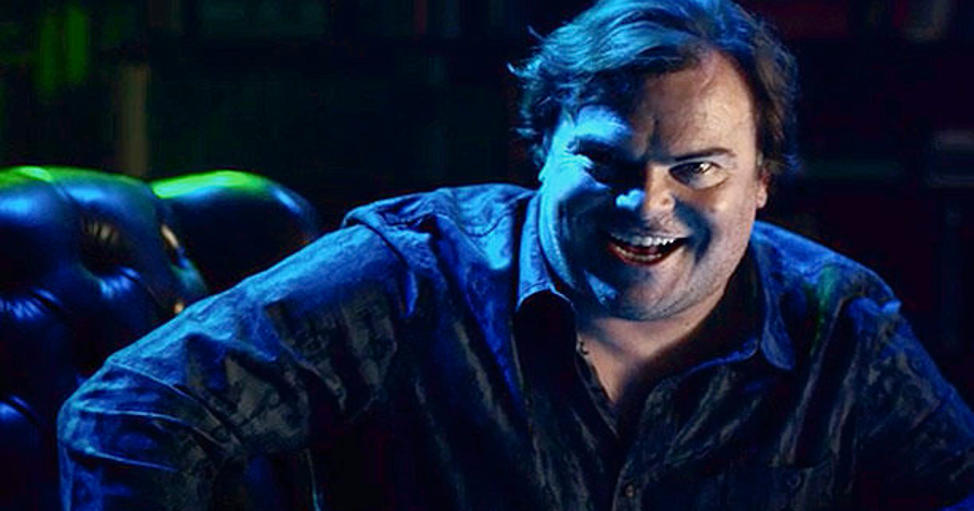 Jack Black takes us back to the '90s in a 'Goosebumps' rap video