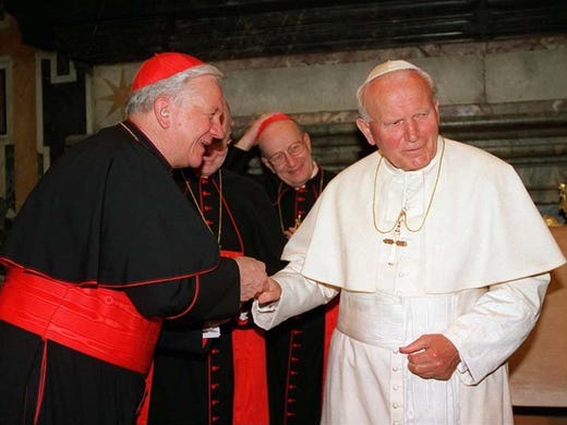 Funeral planned for Cardinal Edmund Szoka