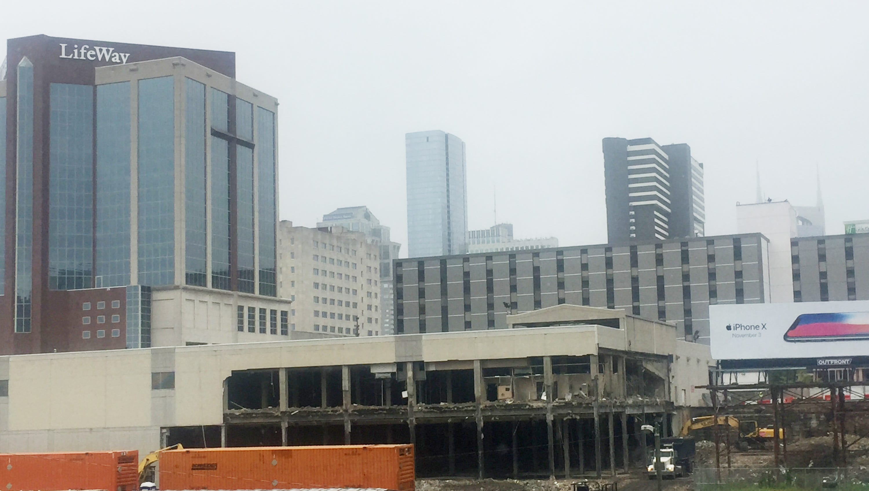 LifeWay tower to come down in Nashville's biggest implosion in years