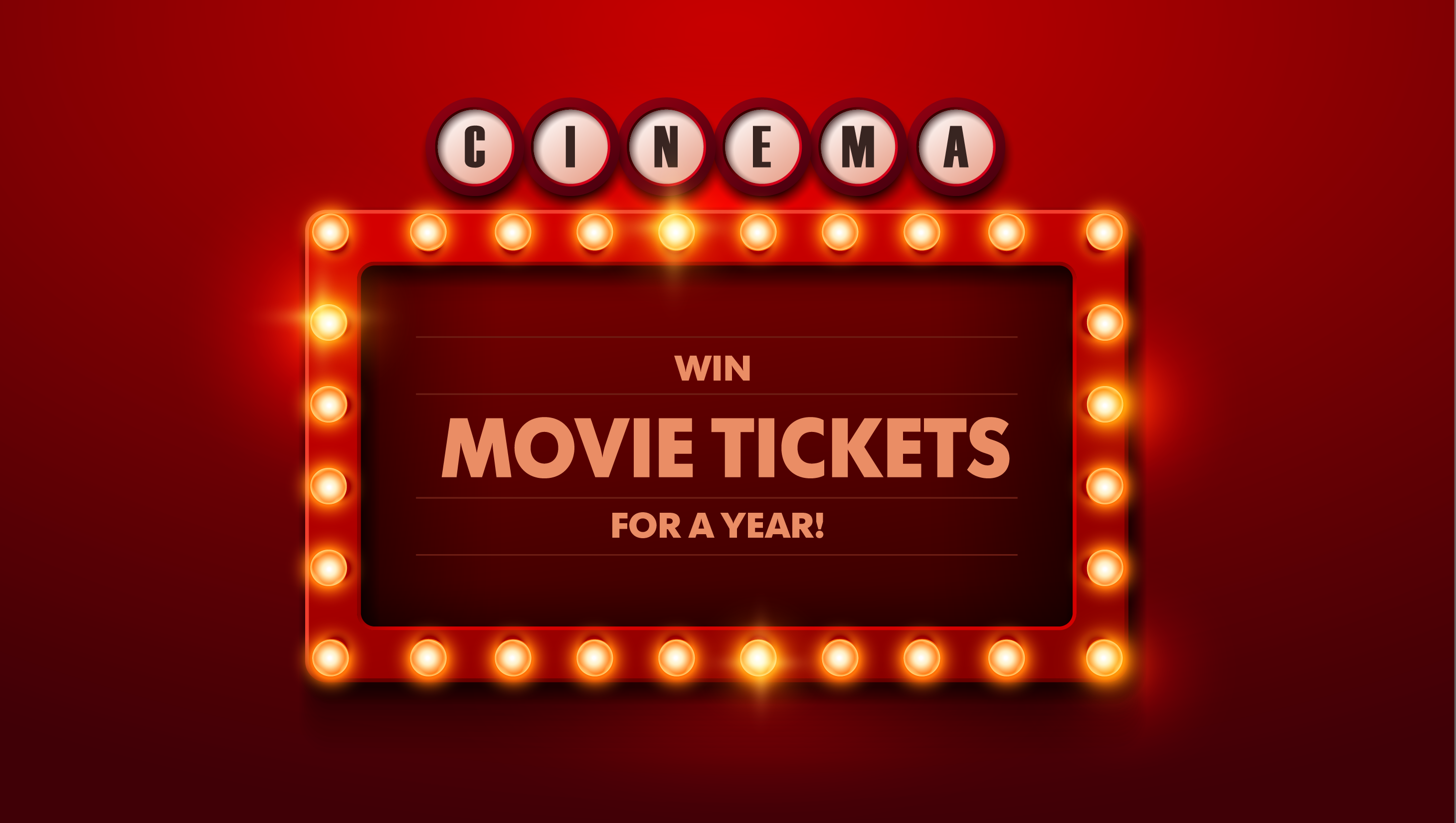 Win Movie Tickets for an Entire Year!